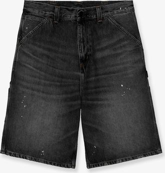 Carhartt Work in Progress OG Single Knee Short in black denim - CARHARTT WIP - gender_Man