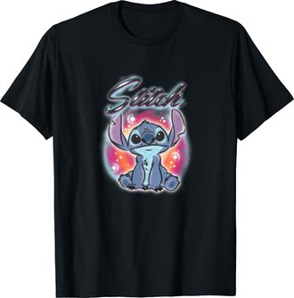 Disney Lilo & Stitch Airbrush Boardwalk Portrait T-Shirt