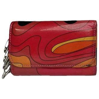 Emilio Pucci Portefeuille en cuir Pre-owned - Femme - Pre-owned - Multicolore - Taille: ONE Size
