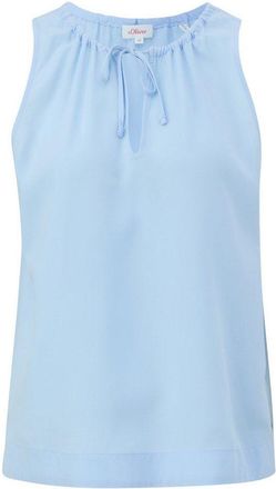 s.Oliver Blusentop Bluse Blusenshirt aus Viskose mit All-over-Print