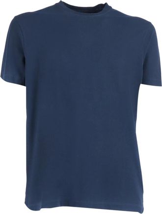 Slowear Slowear, Homme, Tops, Bleu, Taille: 3XL T-shirt ras du cou en coton Ice