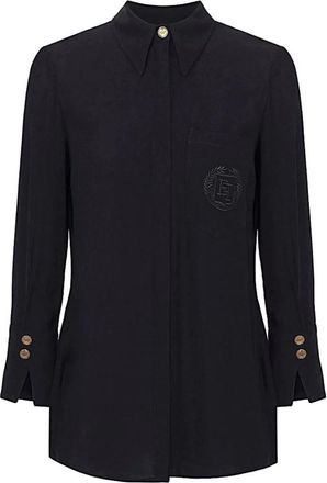 Elisabetta Franchi Femme, Vestes, Noir, Taille: 42 FR Giacca