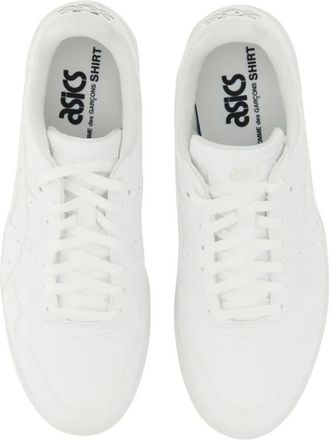 Comme Des Garçons Low-Top Sneaker - Minimalist Low-Top Sneakers With Pixelated Graphic - Gr. 8_5 - in Weiß - für Damen