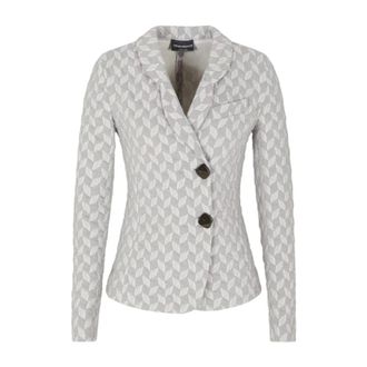 Emporio Armani Femme, Vestes, Multicolore, Taille: 48 FR Blazer Monopetto