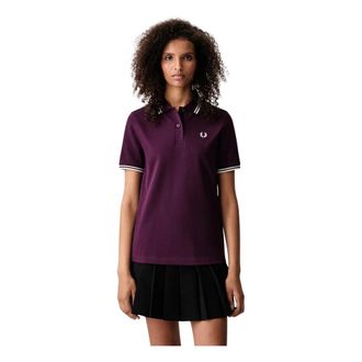 Fred Perry The Shirt - - Tops - Damen - Lila - XS