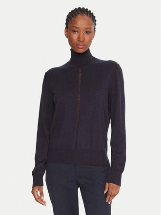 HUGO BOSS Rollkragenpullover C_Faghettini 50551356 Dunkelblau Regular Fit