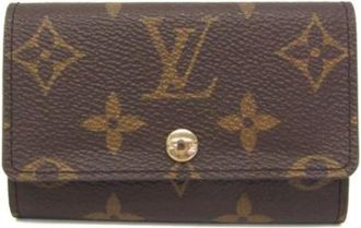 Louis Vuitton Pre-owned Toile porte-cls - Femme - Pre-owned - Brun - Taille: ONE Size