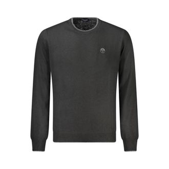 North Sails Schwarzer Wollpullover f&uuml;r Herren - - Knitwear - Herren - Schwarzk - XL