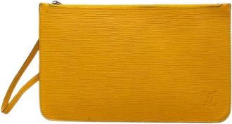 Louis Vuitton Pre-owned Neverfull Pouch - Femme - Pre-owned - Jaune - Taille: ONE Size