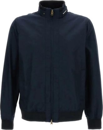 Woolrich Homme, Vestes, Bleu, Taille: L Lewis Bomber