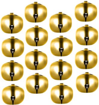 Pretyzoom 60st&uuml;cke DIY Bastelgl&ouml;ckchen Aus Multifunktionale Weihnachtsglocken Tragbare Kleine Gl&ouml;ckchen Als Bastelzubeh&ouml;r F&uuml;r Feste