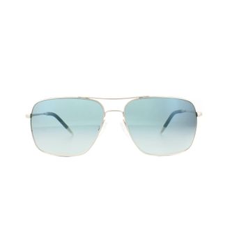 Oliver Peoples Aviator Mens Silver Chrome Sapphire VFX Photochromic Sonnenbrillen