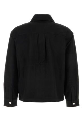 Carhartt Work in Progress Wool Flannel Jacket - Black