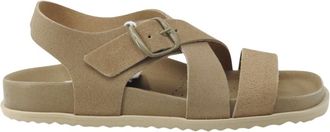 Geox Femme, Chaussures, Vert, Taille: 40 EU Sandybett Sandal