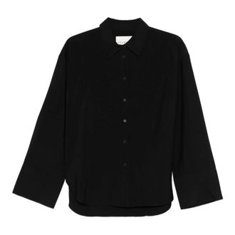 Closed Chemise Brod&eacute; - Femme - Blouses et Chemises - Noir - Taille: 36 FR