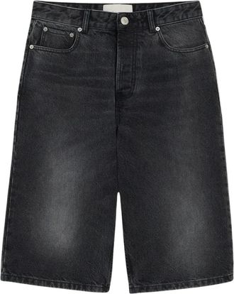 Ami Homme, Shorts, Noir, Taille: W32 Bermuda Large Fit