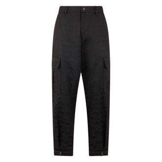 Moschino Elegante schwarze Hose mit hohem Bund - - Trousers - Herren - Schwarzk - M
