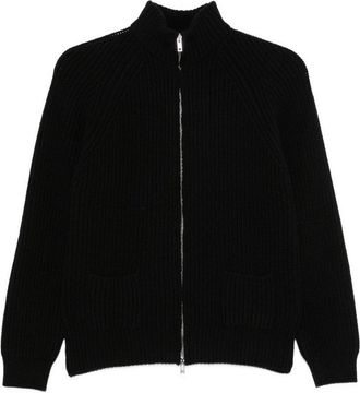 base Cardigan - Schwarz