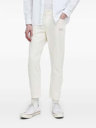 Desigual jean &agrave; effet us&eacute; - Tons neutres