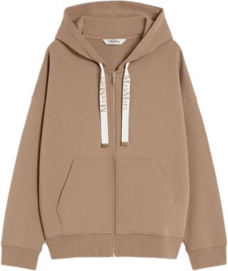 Max Mara Femme, Sweatshirts et sweats &agrave; capuche, Brun, Taille: 38 FR S Max Mara Sweaters Marron