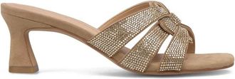 Alma En Pena Alma EN Pena, Femme, Chaussures, Beige, Taille: 37 EU Interlaced Strap Sandal