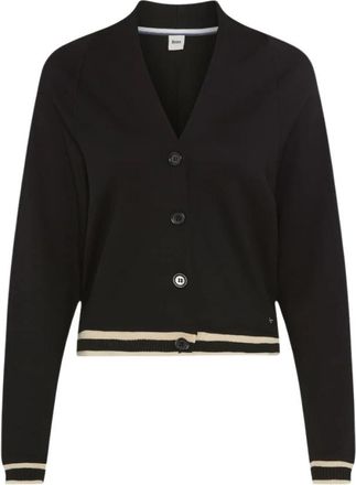 Brax Retro-inspirierter Cardigan mit zeitgen&ouml;ssischem Design - - Knitwear - Damen - Schwarzk - M
