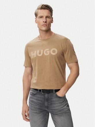 HUGO BOSS T-Shirt Dulivio 50467556 Beige Regular Fit