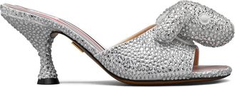 Thom Browne sandales orn&eacute;es de cristaux hector - Argent