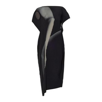Issey Miyake Hands of Lover Pleats - - Dresses - Damen - Schwarzk - M