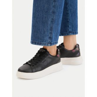 Guess Sneakers Guess FLPE11 LEA12 Schwarz