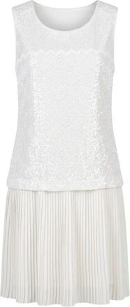 Trussardi Kurzes &auml;rmelloses Kleid - - Dresses - Damen - Wei&szlig; - S
