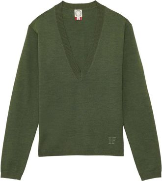 Ines De La Fressange Femme, Pulls, Vert, Taille: 36 FR Morgana Fine Knit Jumper