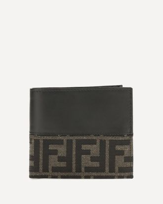 Fendi FF jacquard bifold Wallet Male UNI