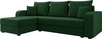 Mirjan24 Ecksofa Nolatio, Eckcouch, L-Form Couch f&uuml;r Wohnzimmer, Sofa mit Bettkasten und Schlaffunktion, Ottomane Universal, 3 Sitzer Polsterecke mit Bettfunkt