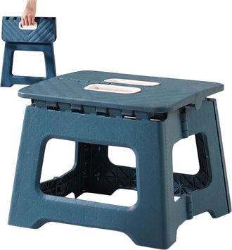 Generico Klapphocker | tragbarer Campingstuhl | K&uuml;chentreppe, f&uuml;r den Einsatz zu Hause, K&uuml;che, Schlafzimmer, Bad, B&uuml;ro, Garten, Camping, Picknick und f&uuml;r Erwac