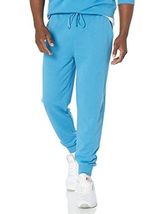 Amazon Essentials Pantalon de Jogging en Éponge Légère (grandes tailles disponibles) Homme, Bleu Turquoise, XXL
