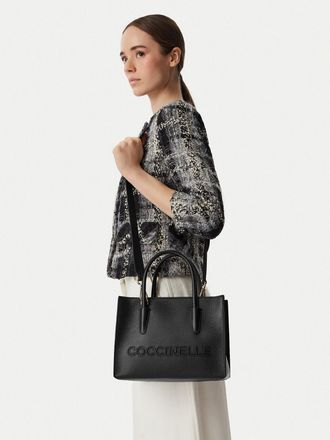 Coccinelle Handtasche Coccinelle UAK Coccinellemyrtha26 E1 UAK 18 01 01 Schwarz