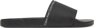 Calvin Klein Pantoletten Calvin Klein Ess Slide Institutional Cv HM0HM02108 Schwarz