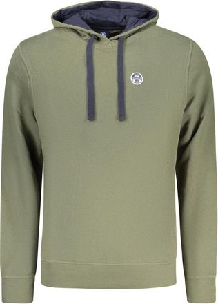 North Sails Sweat &agrave; capuche &agrave; manches longues avec logo et application - Homme - Sweatshirts et sweats &agrave; capuche - Vert - Taille: S
