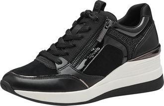 Tamaris Damen Slipper, Frauen Slip On,Wechselfu&szlig;bett,Schlupfschuhe,schluepfschuhe,Slip-ons,Freizeitschuhe,modisch,Slipper,Slides,Black,38 EU