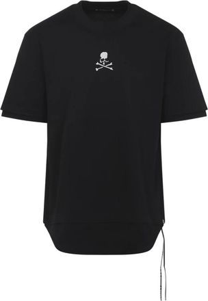 MASTERMIND WORLD Homme, Tops, Noir, Taille: XL Layered Short Sleeves Tee