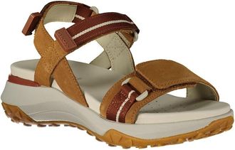 Geox Damen D SORAPIS + Grip B Sport Sandal, Brown, 41 EU