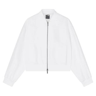 A|X Armani Exchange Damen, Jacken, Wei&szlig;, LGr&ouml;&szlig;e