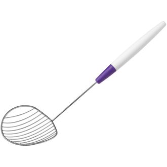 Wilton Candy Melt Dipping Scoop, Schaufel zum Eintauchen von Bonbons, Schokolade und Candy Melts - 25,4 x 5 cm, Weiß