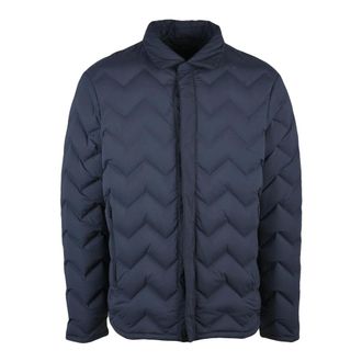 Emporio Armani Homme, Vestes, Bleu, Taille: XL Veste Trapuntato
