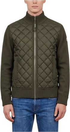 Moncler Cardigan - Homme - Pulls - Vert - Taille: L