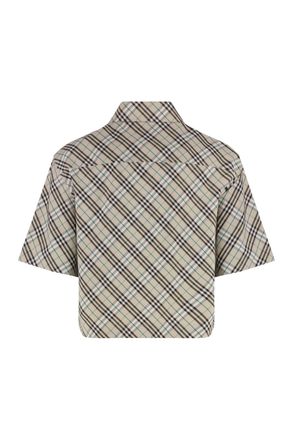 Burberry Womens Shirt Cotton Grey