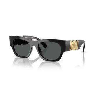 Versace unisex, Accessoires, Noir, Taille: 52 MM Lunettes de soleil &eacute;l&eacute;gantes