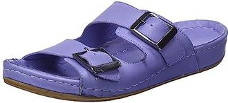 Andrea Conti Mules pour Femme, Lilas, 40 EU