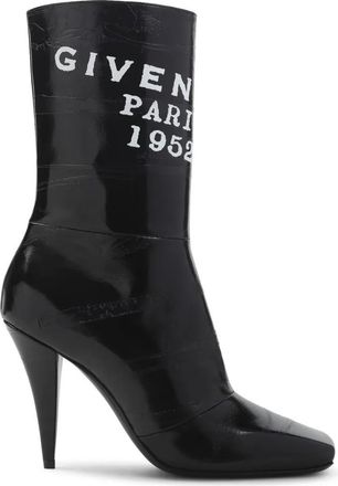Givenchy Stiefel - Black Calf Leather Heel 95 Mm Ankle Boots - Gr. 36 (EU) - in Schwarz - für Damen
